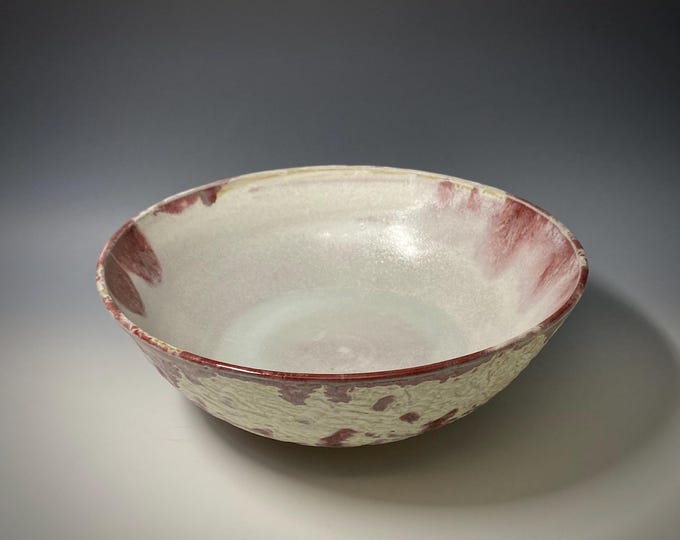 Large Ceramic Serving Bowl, Fruit Bowl, One-of-a-kind, Wheel Thrown ...