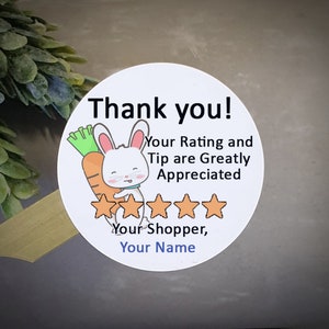 Personalized Delivery Driver Sticker: Custom Food Delivery, 2 Inch ...