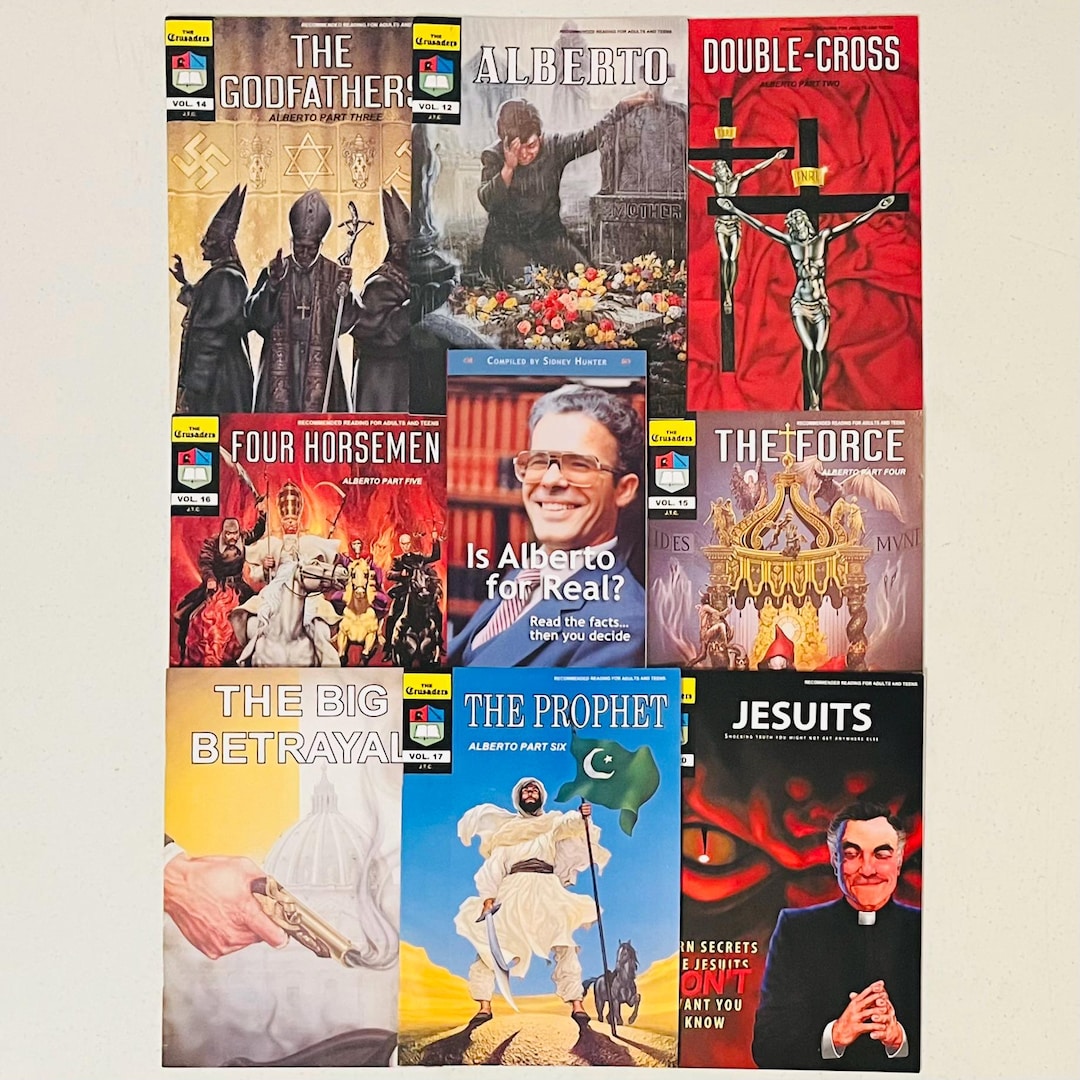 Alberto Series Comic Pack Collection of Jack T. Chick PLUS Bonus Book ...