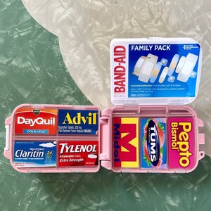 Printable Medicine Labels Pill Container, Travel Pill Case, Pill Case ...