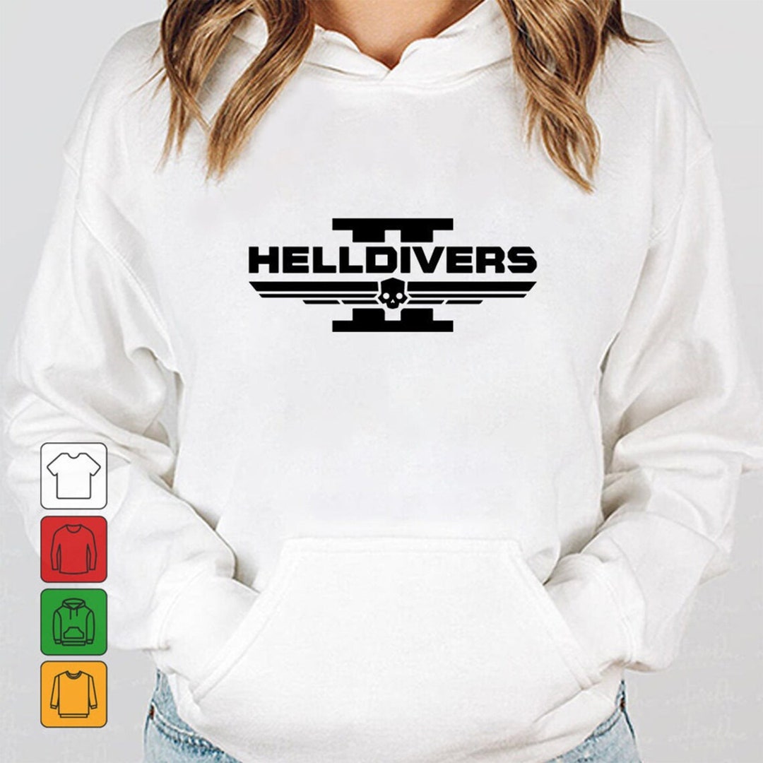 Helldivers Black , Helldivers 2 Sweatshirt , Helldivers 2 Hoodie ...