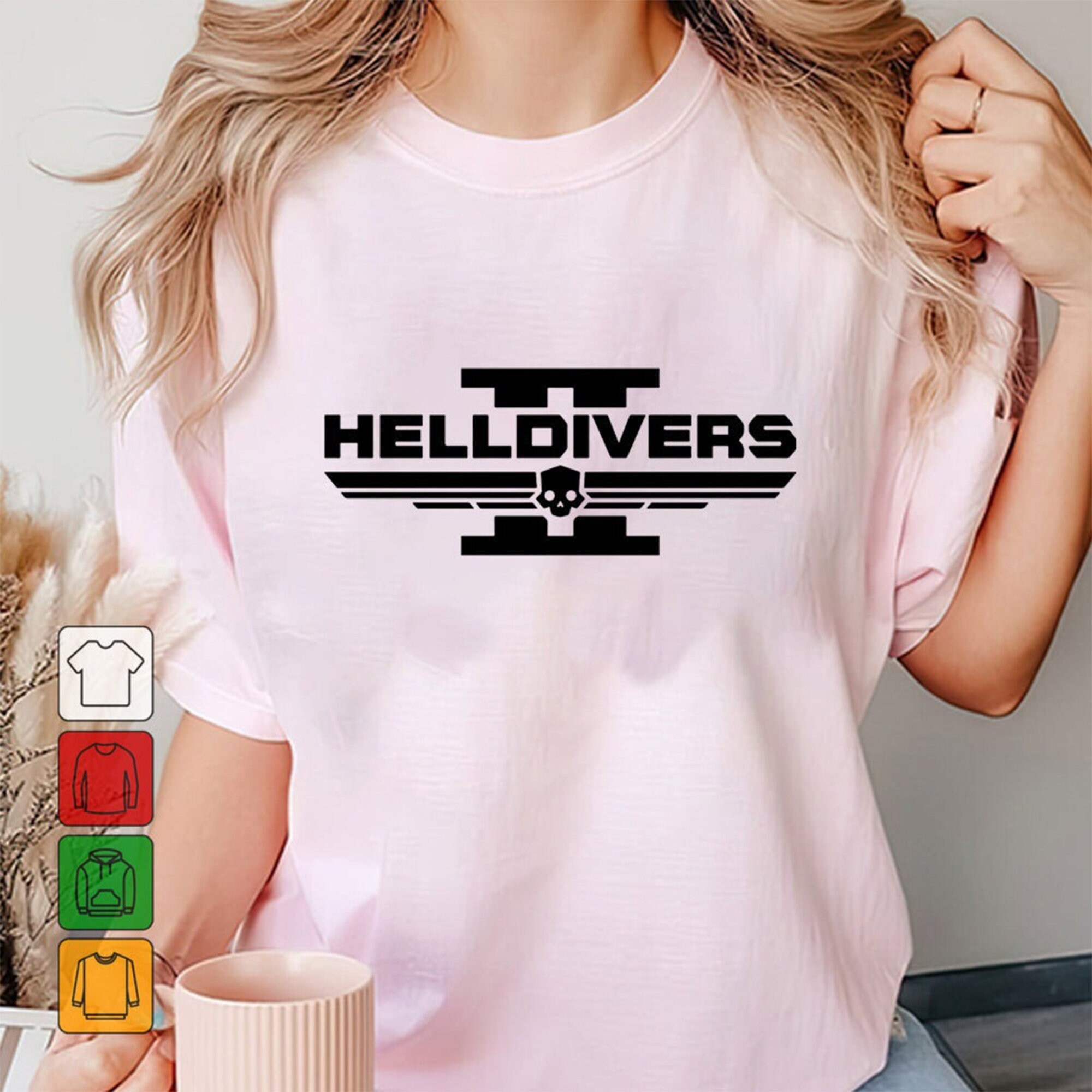 Helldivers Black , Helldivers 2 Sweatshirt , Helldivers 2 Hoodie ...