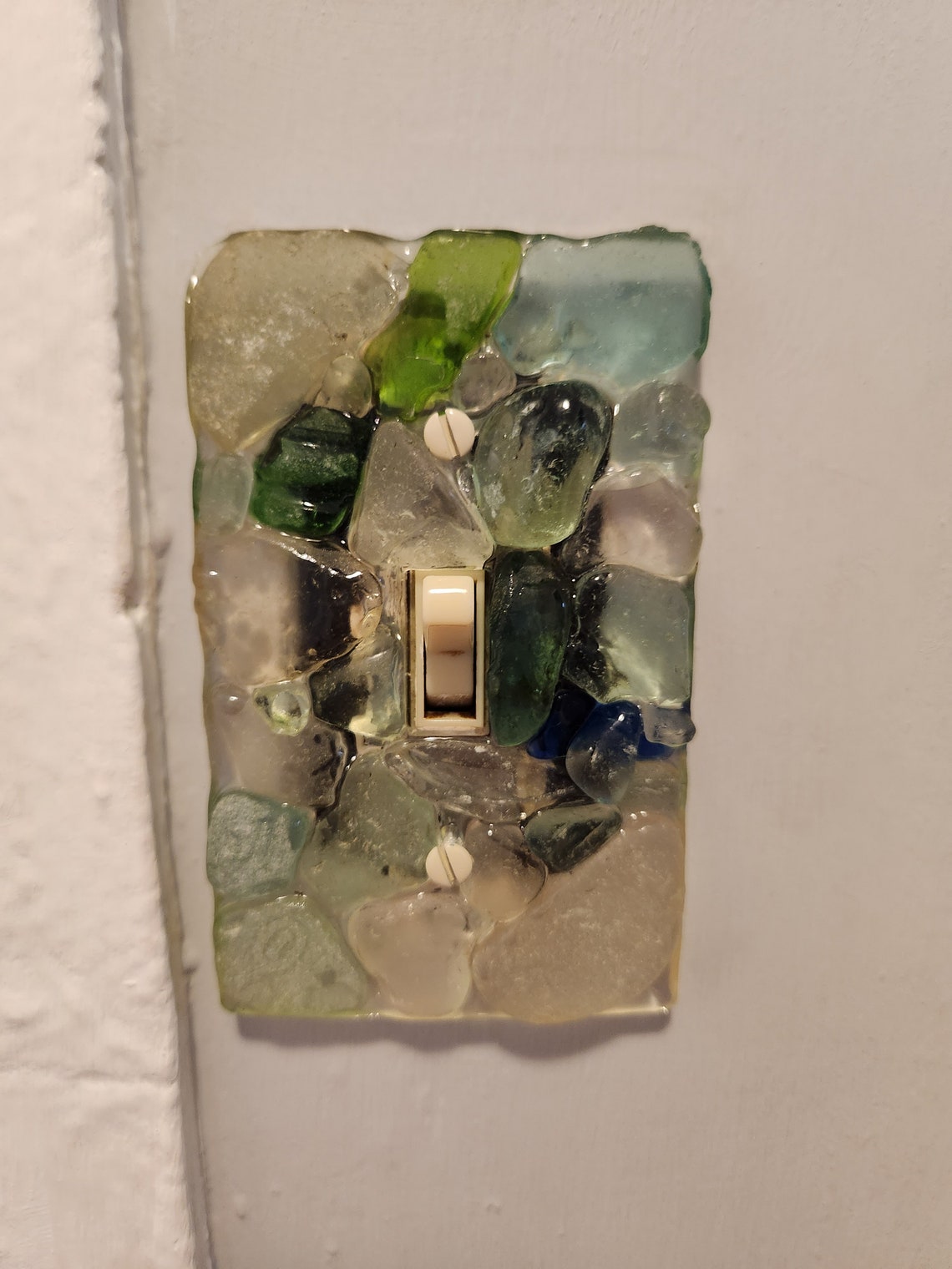 Sea Glass Light Switch Cover - Etsy
