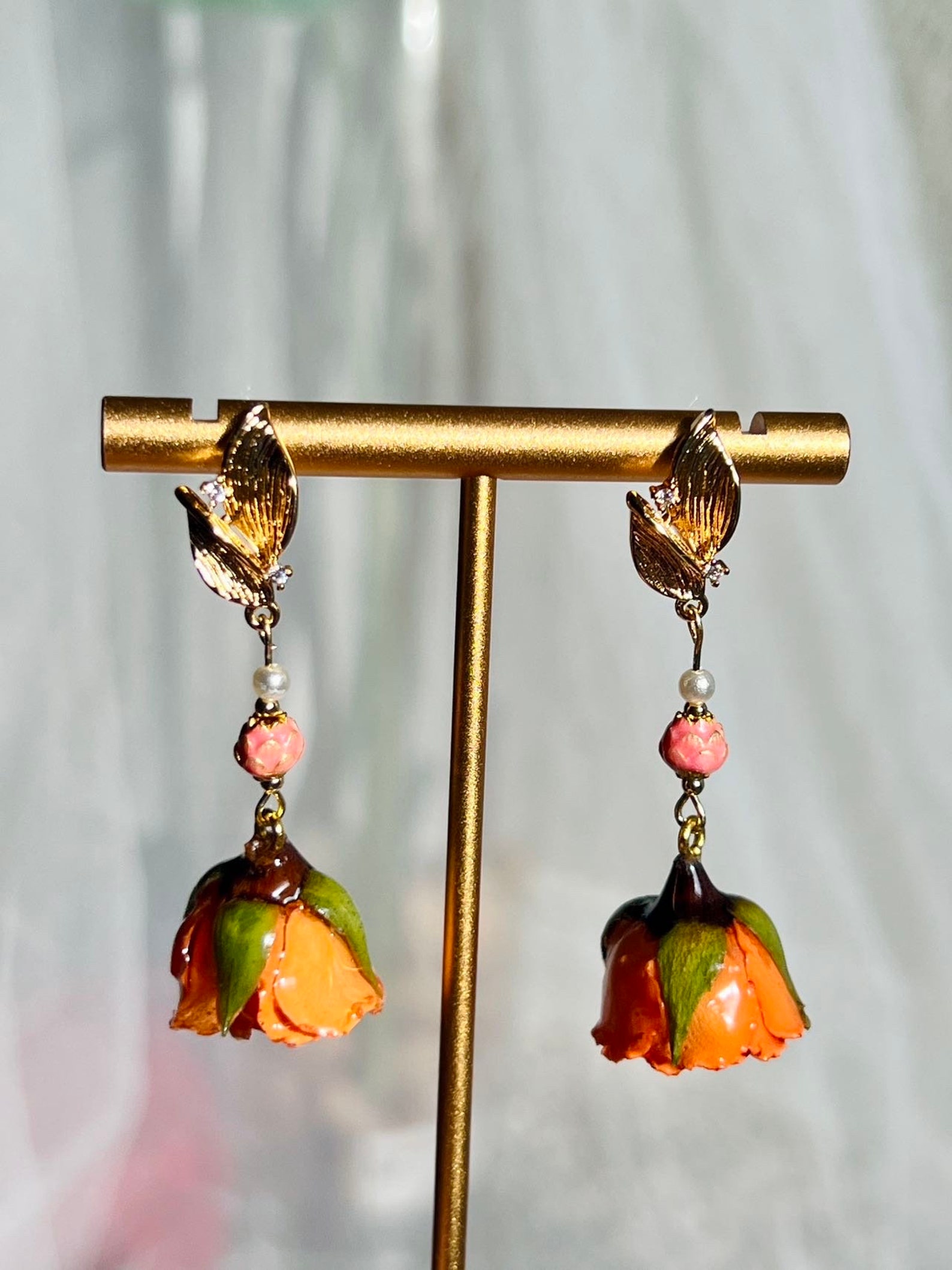 Eternal Pink Rose Drop - Etsy
