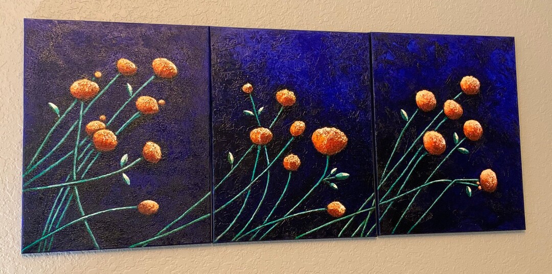 Award Winning Artist Vidal Rodriguez - Painting “floras Nocturnas ...