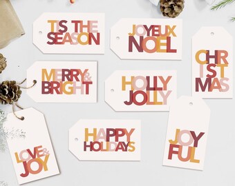 Modern Gift Tags | Etsy