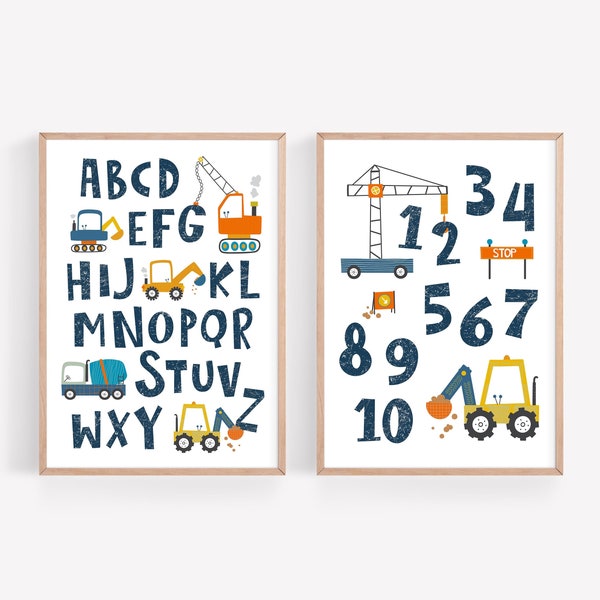 Construction Nursery - Etsy