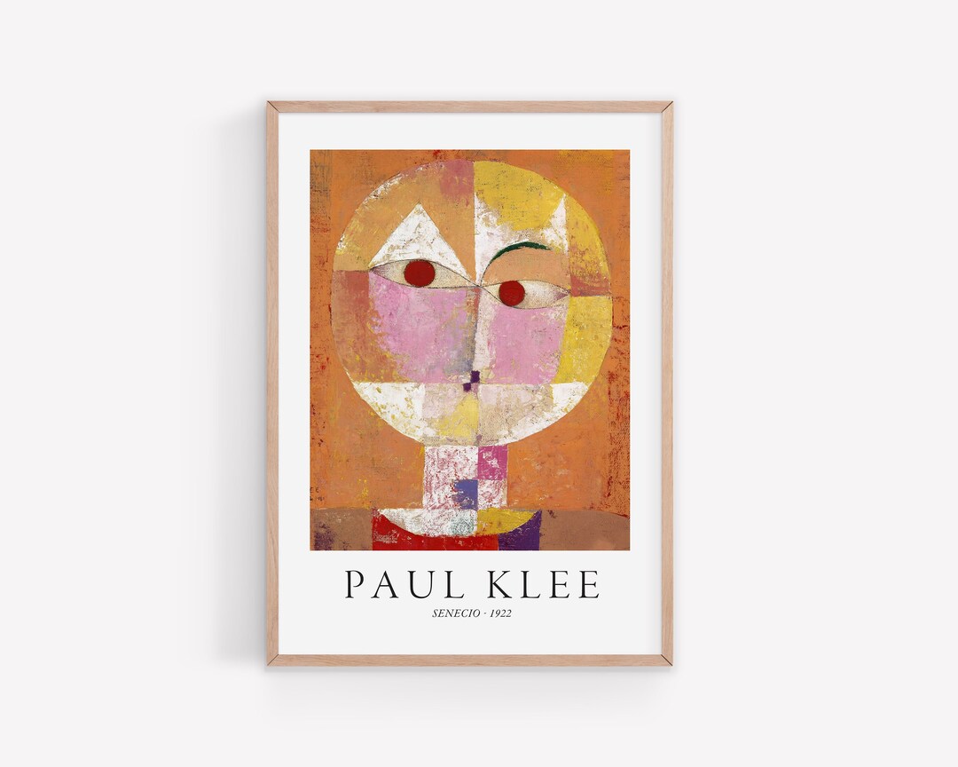 Paul Klee Print, Famous Cubism Art Print, Colourful Wall Art, Vintage ...