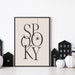 Spooky Halloween Printable - Modern Halloween Typography Print ...