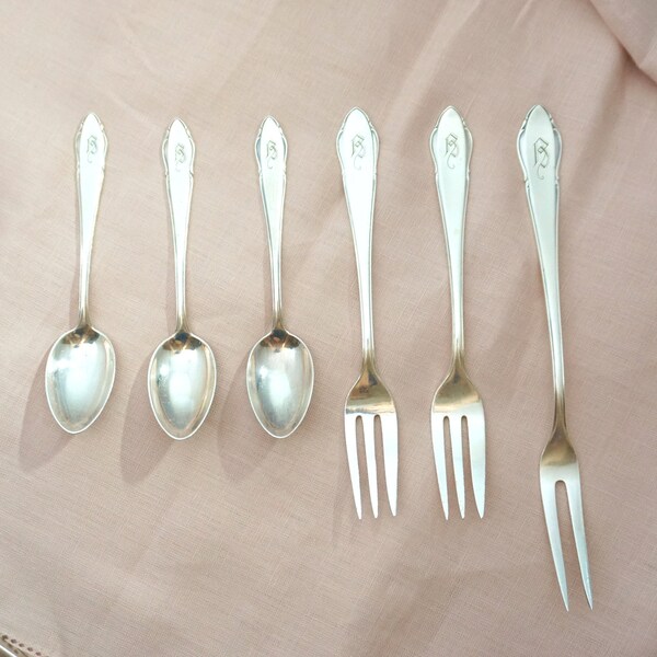 Monogram Flatware - Etsy