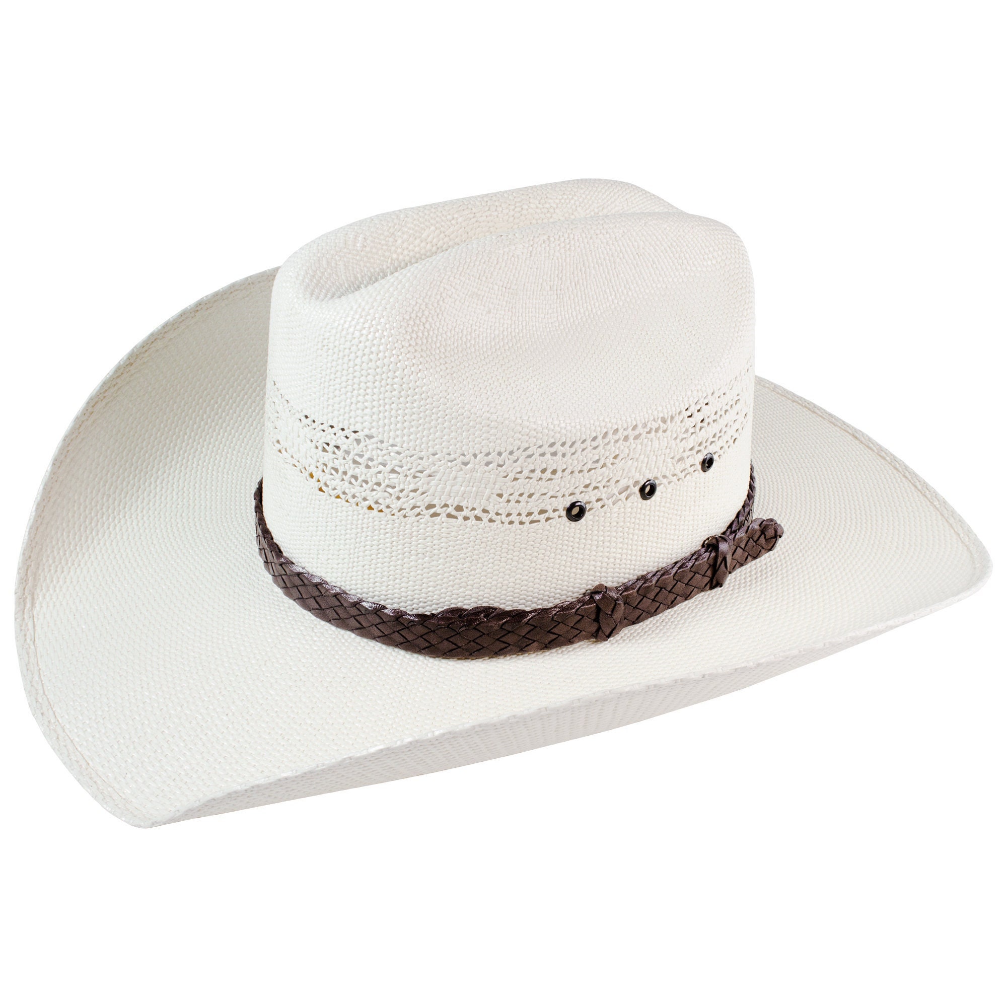 Tradie - Leather Hat Band - Flat Style, Kangaroo Hatband - 17mm Wide ...