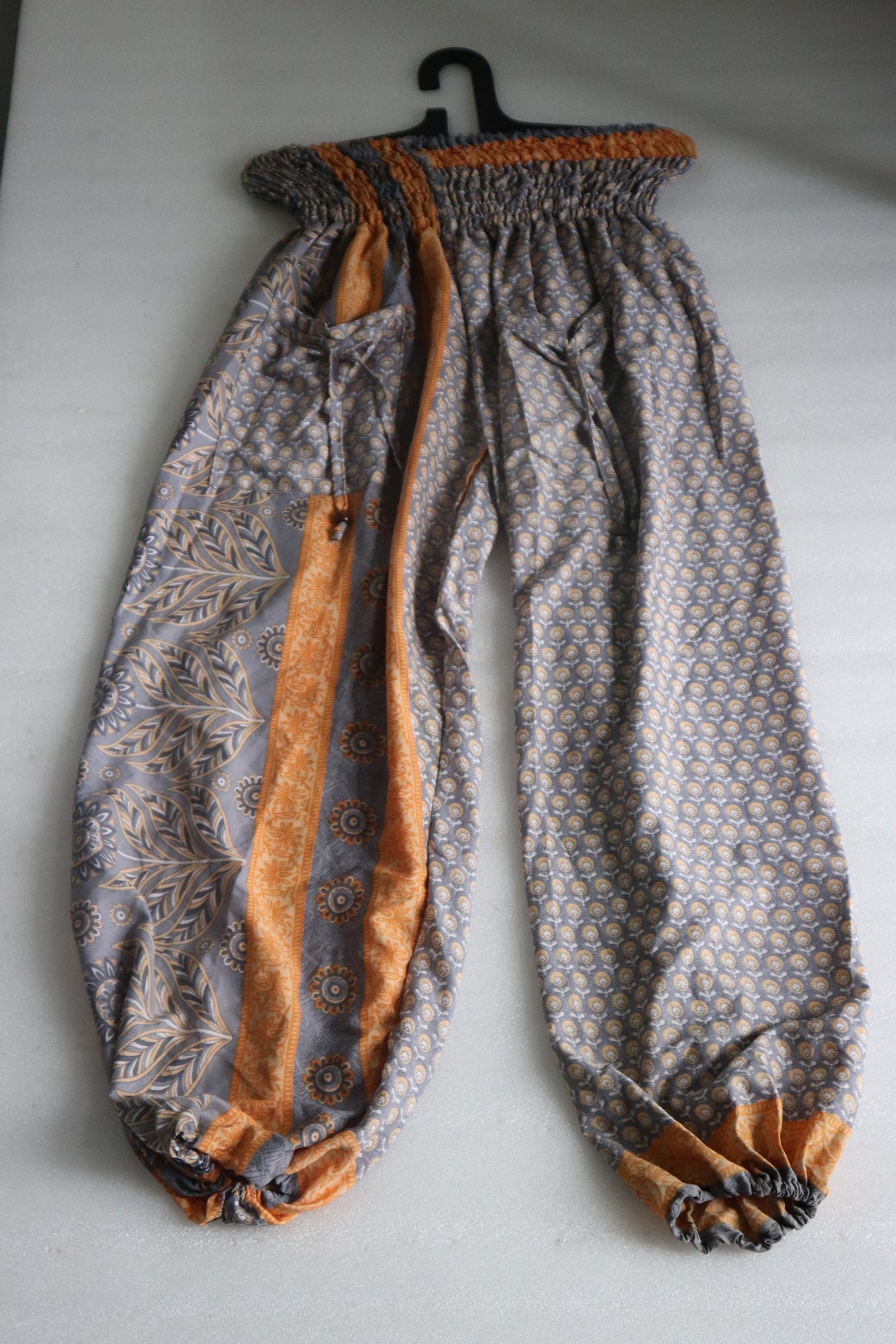 BOHO HAREM Pants Flowy Yoga Pants-hippie Trousers - Bohemian Clothes ...