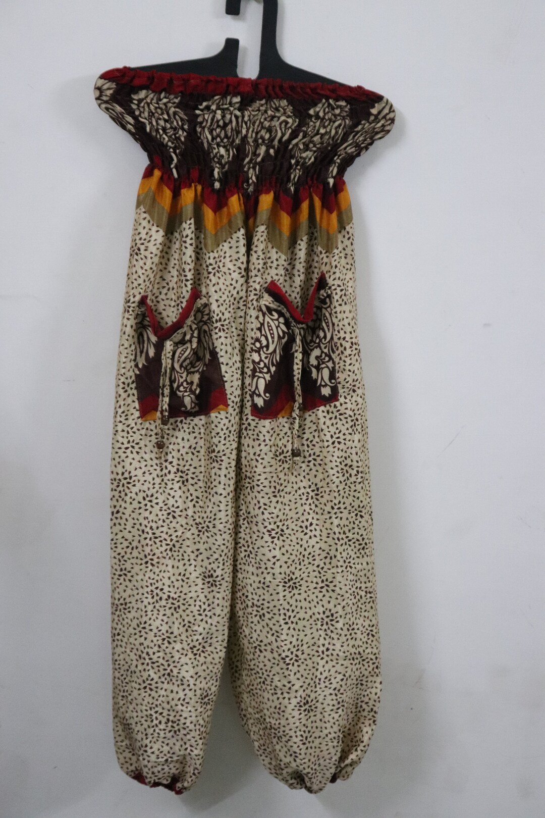 BOHO HAREM Pants Flowy Yoga Pants-hippie Trousers - Bohemian Clothes ...