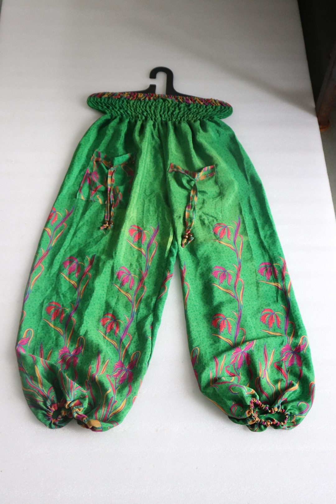 BOHO HAREM Pants Flowy Yoga Pants-hippie Trousers Bohemian Clothes for ...