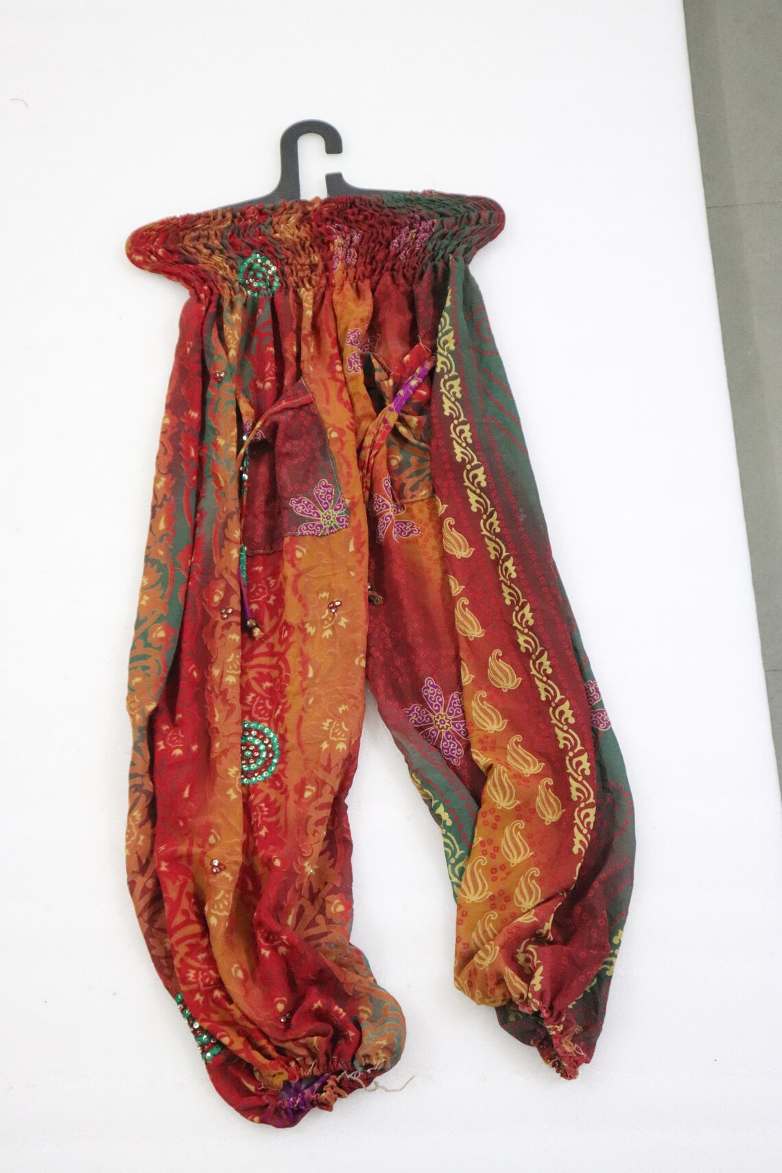 BOHO HAREM Pants Flowy Yoga Pants-hippie Trousers - Bohemian Clothes ...