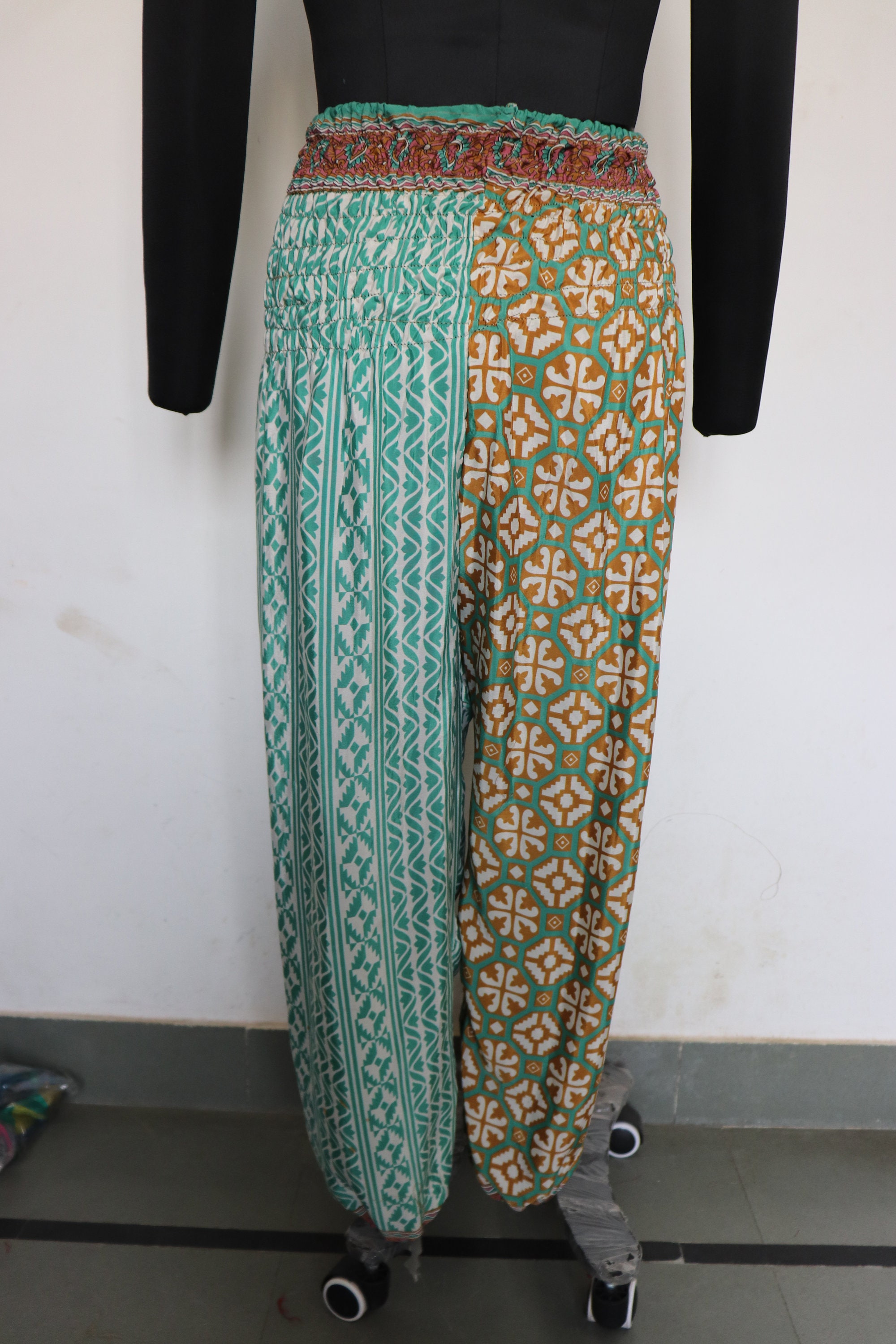 BOHO HAREM Pants Flowy Yoga Pants-hippie Trousers - Bohemian Clothes ...