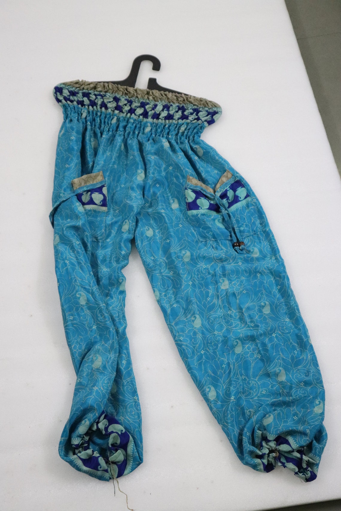 BOHO HAREM Pants Flowy Yoga Pants-hippie Trousers - Bohemian Clothes ...
