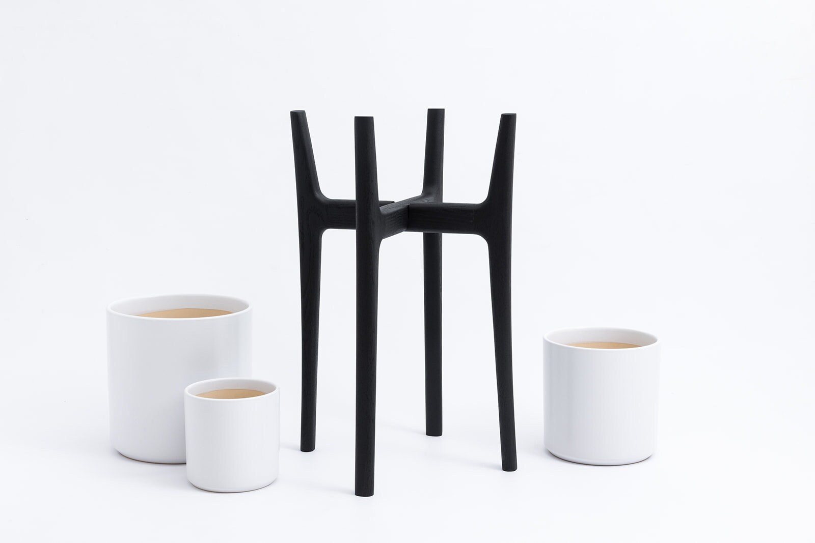 Mid-century Modern Water Filter Stand,gravity Water Filter Stand, Solid ...