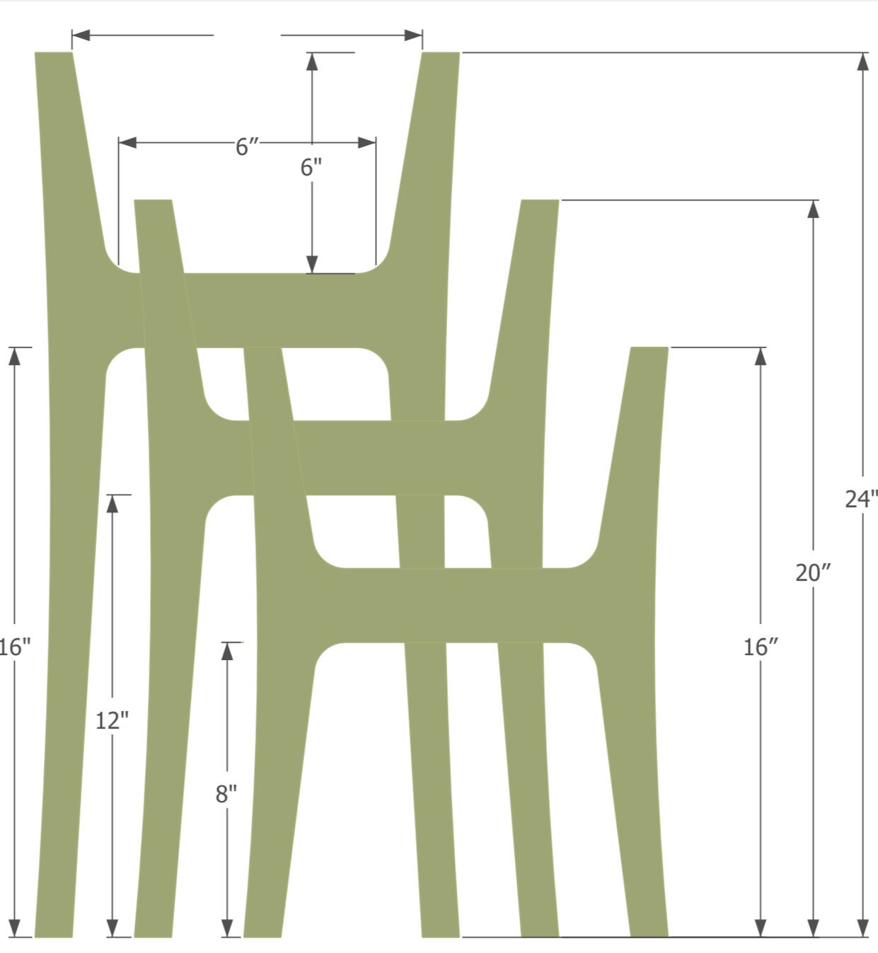 Mid-century Modern Water Filter Stand,gravity Water Filter Stand, Solid ...