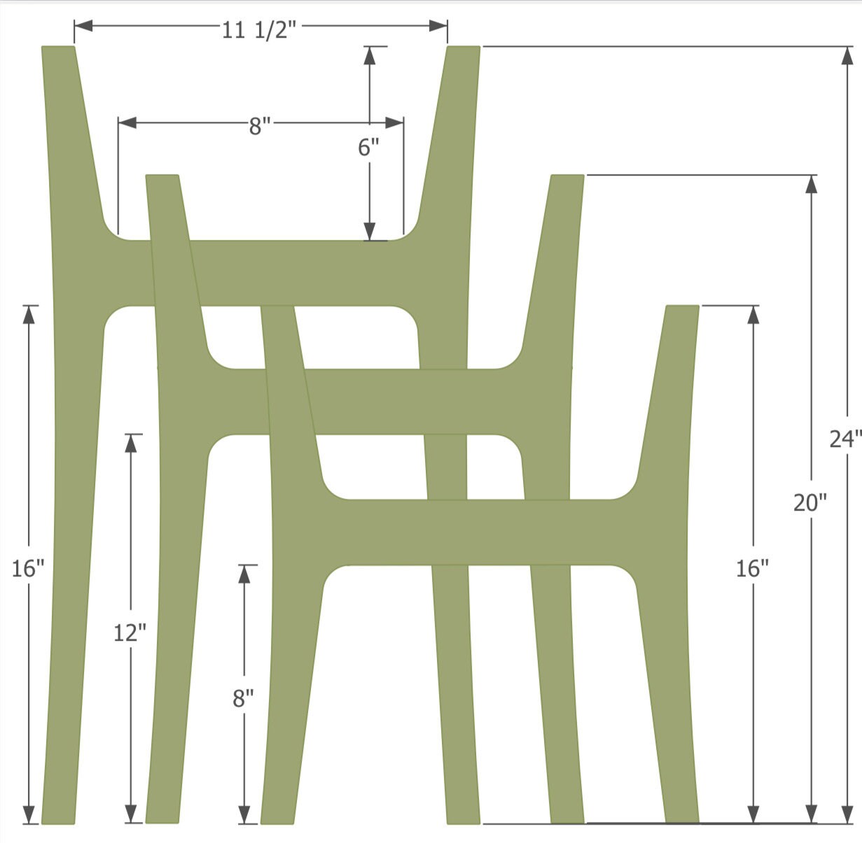 Mid-century Modern Water Filter Stand,gravity Water Filter Stand, Solid ...