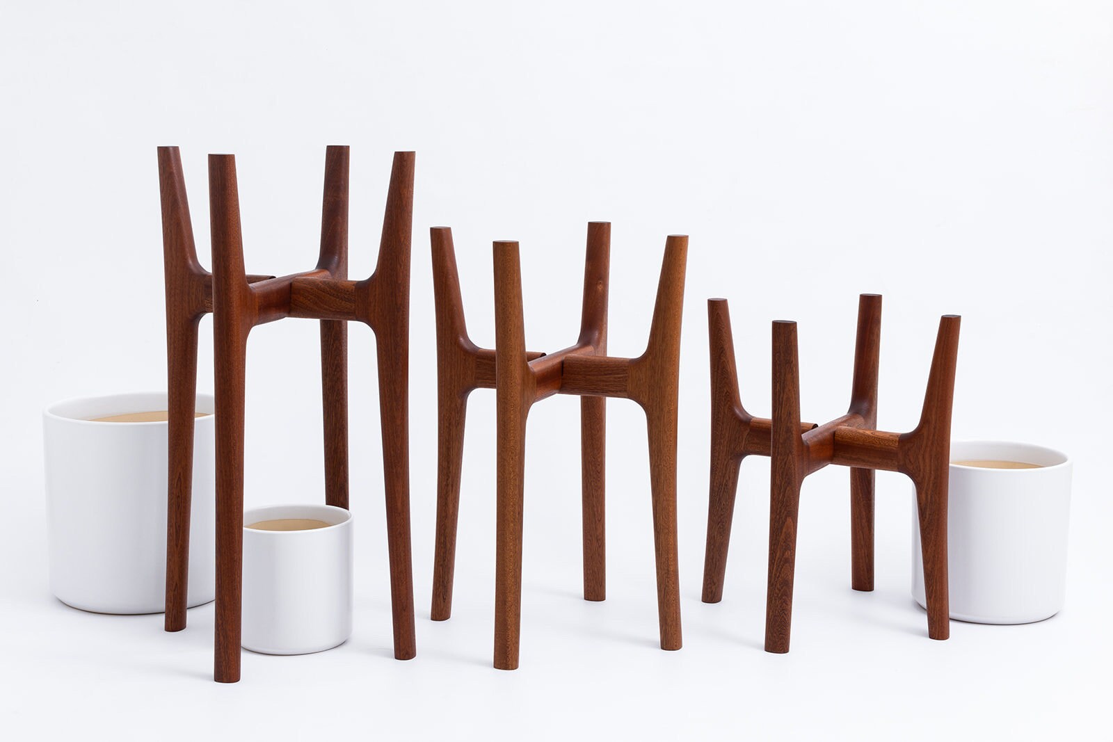 Mid-century Modern Water Filter Stand,gravity Water Filter Stand, Solid ...