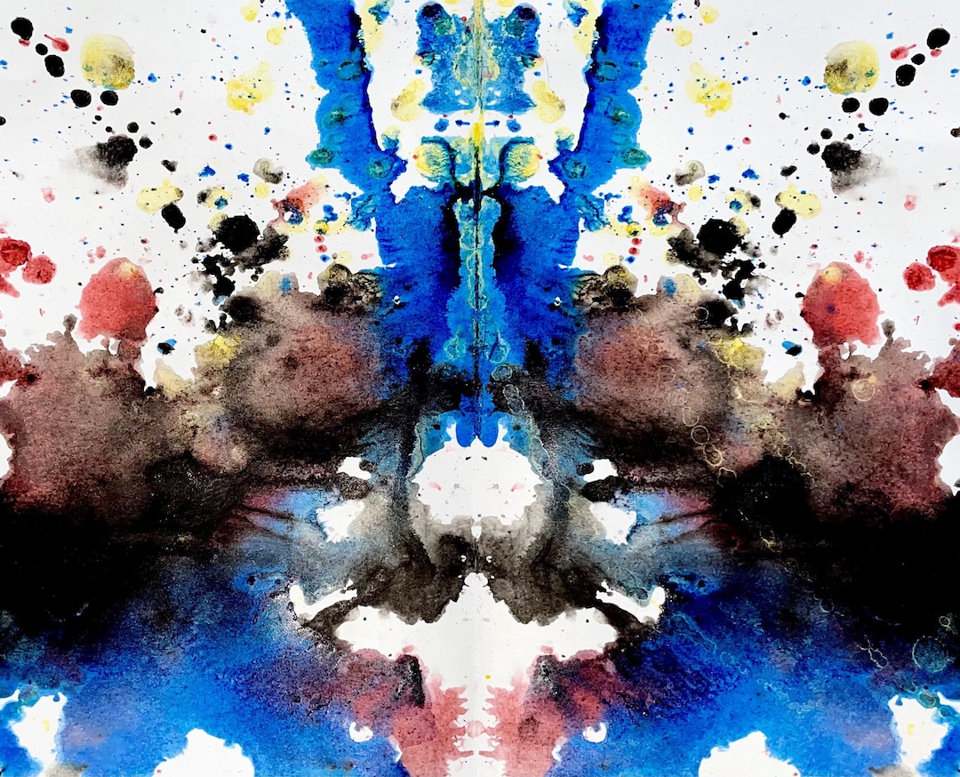 3pcs Customizable Ink Blot Paintings - Etsy.de