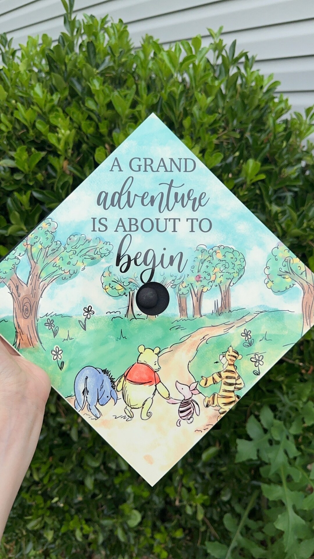 A Grand Adventure is About to Begin - Graduation Cap Topper - Etsy