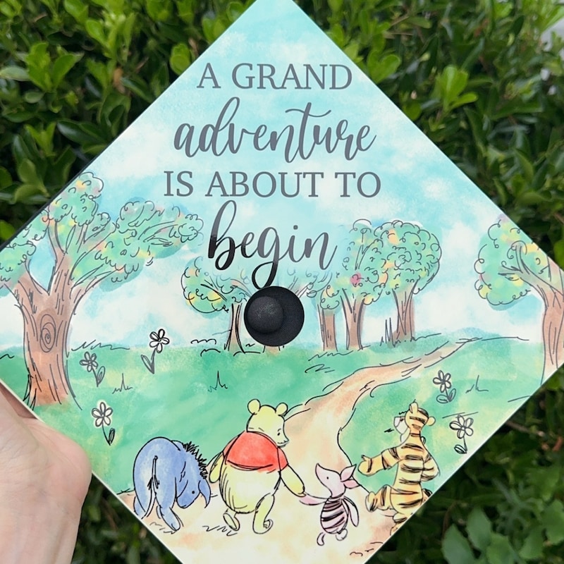 Pooh Graduation Etsy