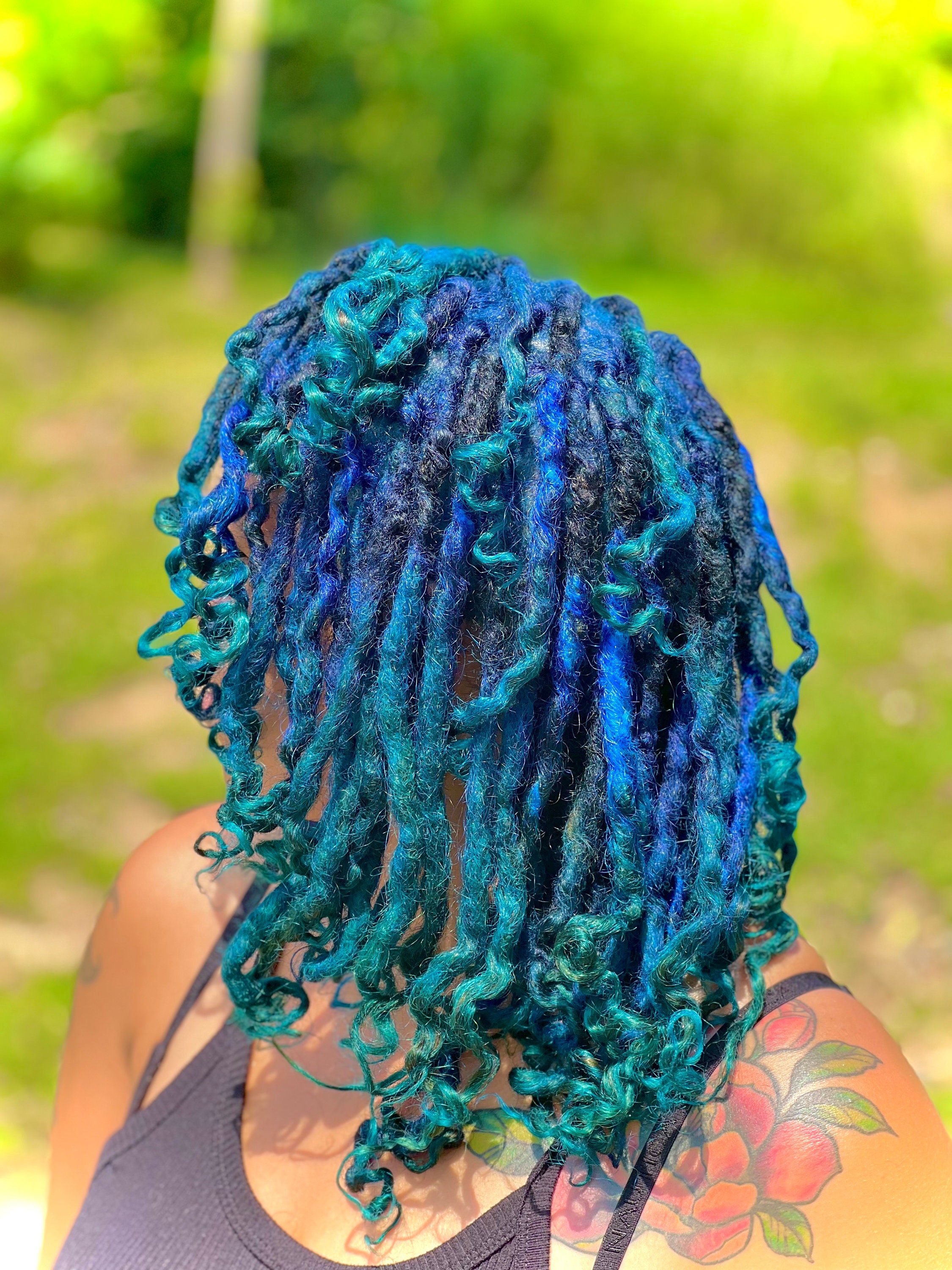 50 Off Goddess Loc Extensions Human Hair Hand Crafted Etsy