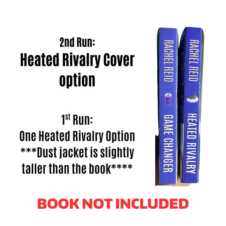 Hockey Romance - Heated Rivalry Tie-in Paperback Book Cover (BOOK NOT ...