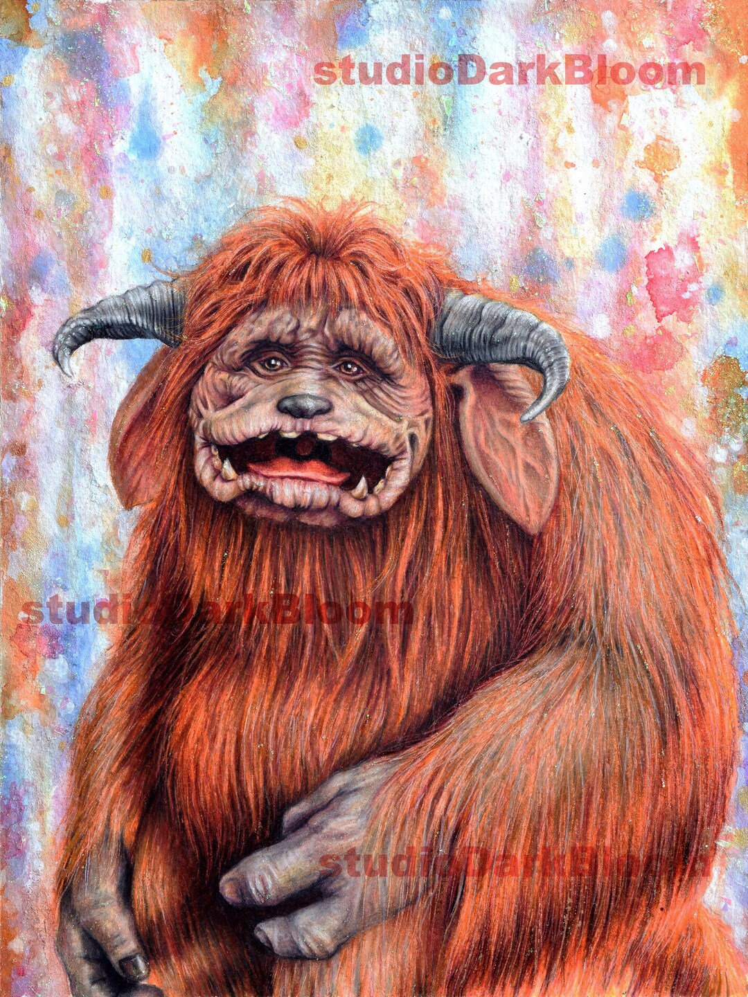 Ludo in Glitter, Print - Etsy
