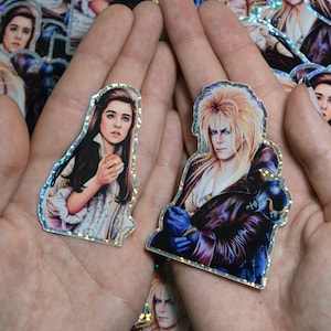 Labyrinth Glitter Stickers - Etsy