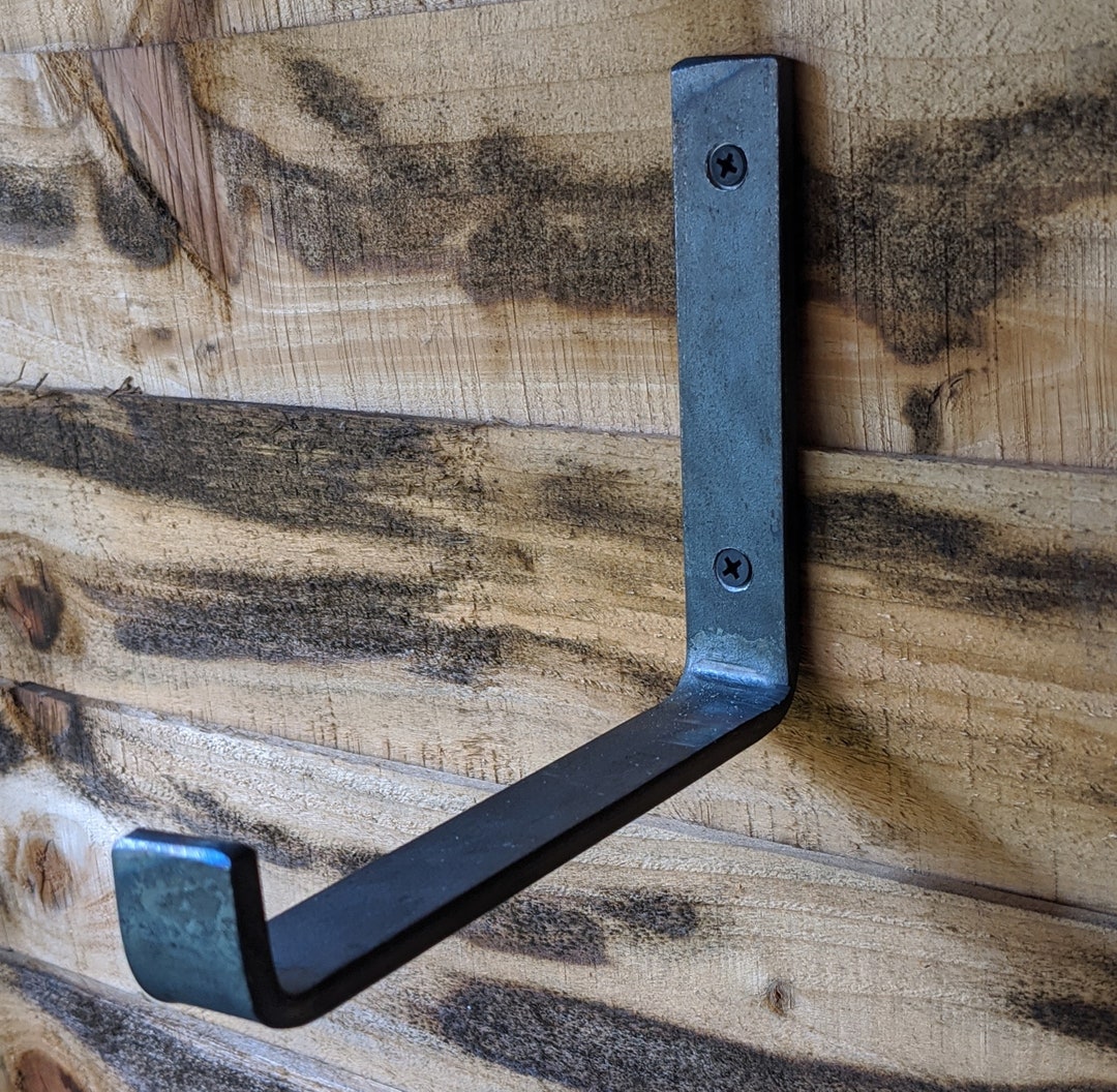 Three Industrial Handmade "j" Shelf Brackets - Etsy UK