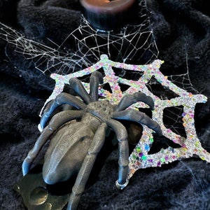 Giant Spider Stanley 40 Oz Topper Tumbler Accessory Spooky Glitter ...