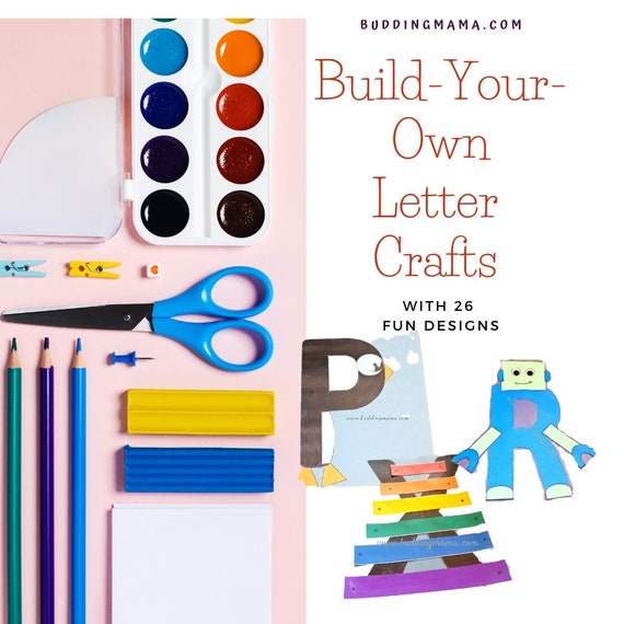 Alphabet Letter Crafts - Etsy