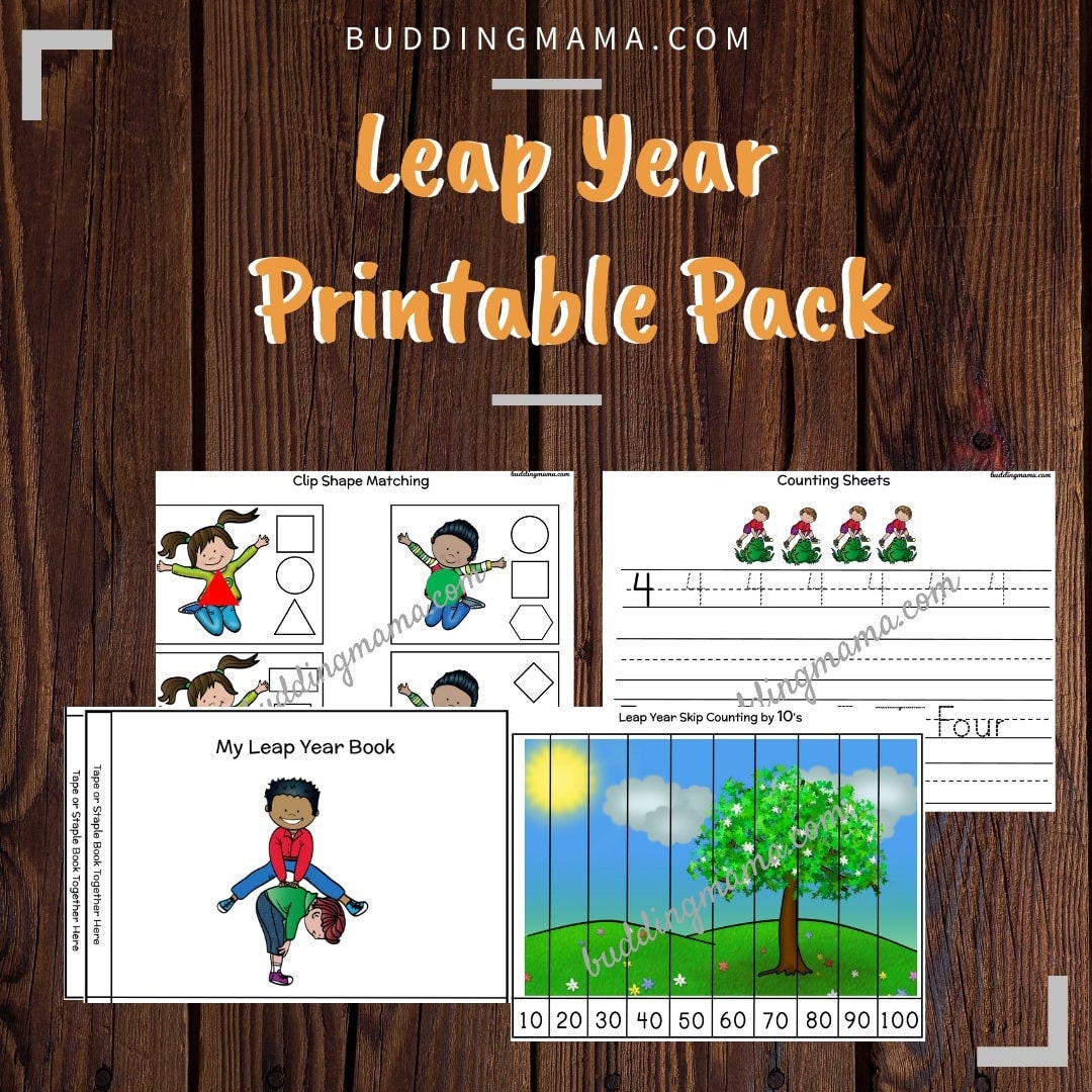 Leap Year Printable Curriculum Pack - Etsy