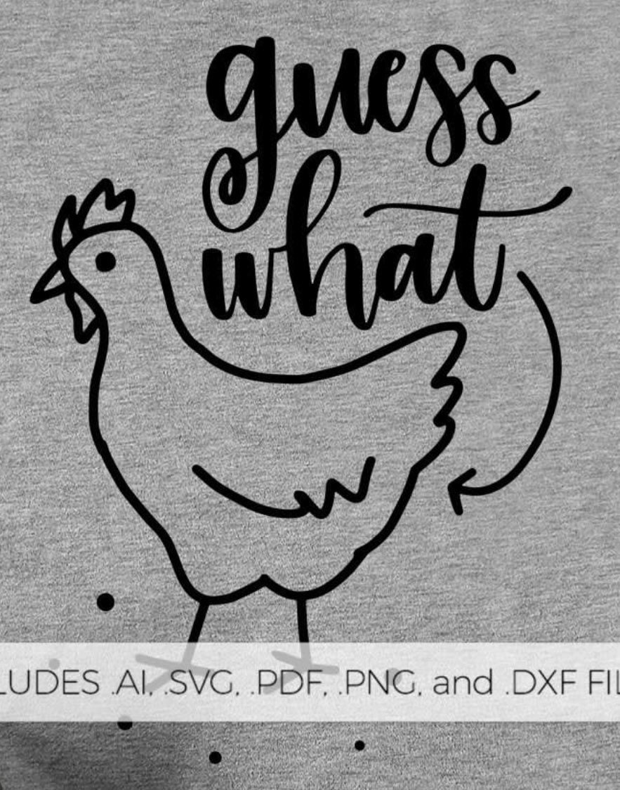 Chicken Decal Sticker - Etsy