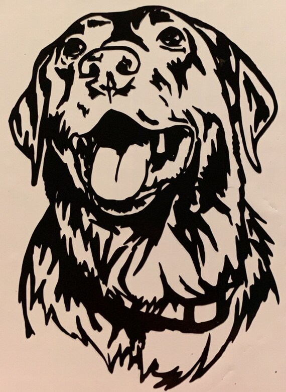 Dog Decal Sticker | Etsy