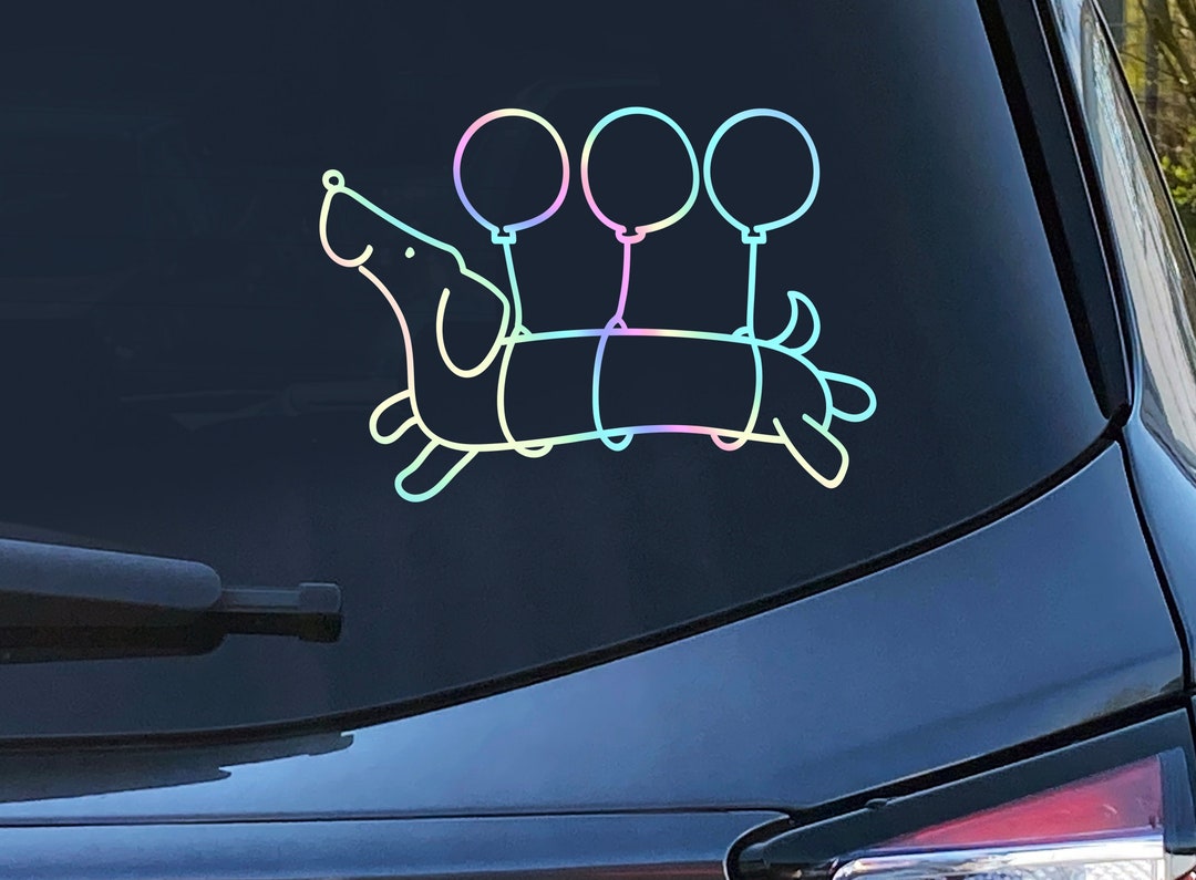 Dog Dachshund Sticker Bumper Sticker Street Dog Love Dog - Etsy
