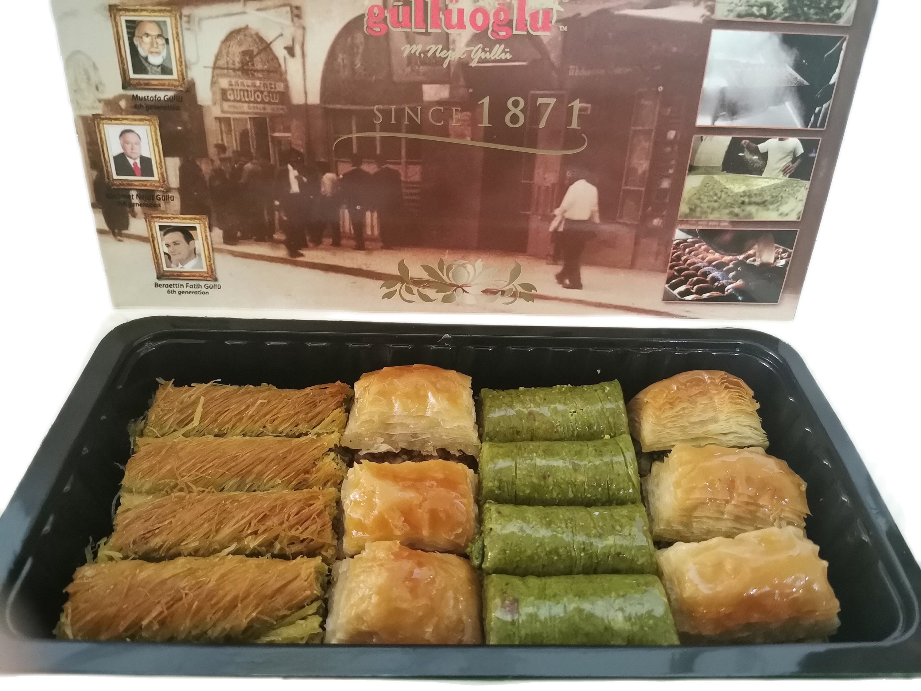 Gulluoglu Assorted Baklava 14 pieces 500 gr 1.1 lb | Etsy