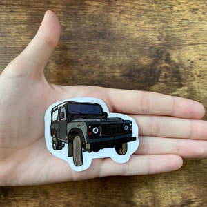 Land Rover Defender 90 Vinyl Sticker, Car Stickers, Automotive, Trendy ...