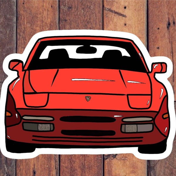Vintage Porsche Decal - Etsy