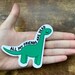 All My Friends Are Dead Dinosaur Vinyl Sticker, Funny Sticker, Horror ...