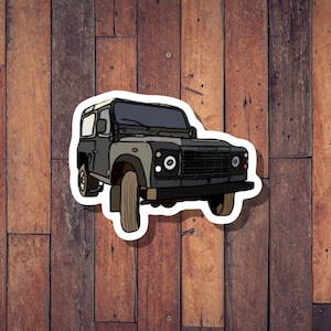 Land Rover Defender 90 Vinyl Sticker, Car Stickers, Automotive, Trendy ...