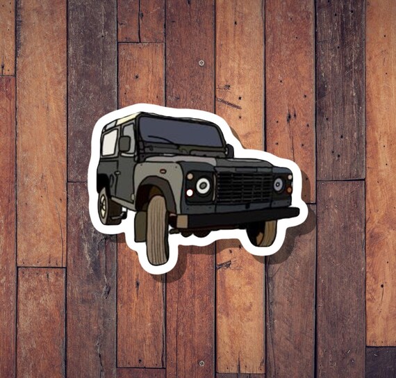 Land Rover Defender 90 Vinyl Sticker Car Stickers | Etsy