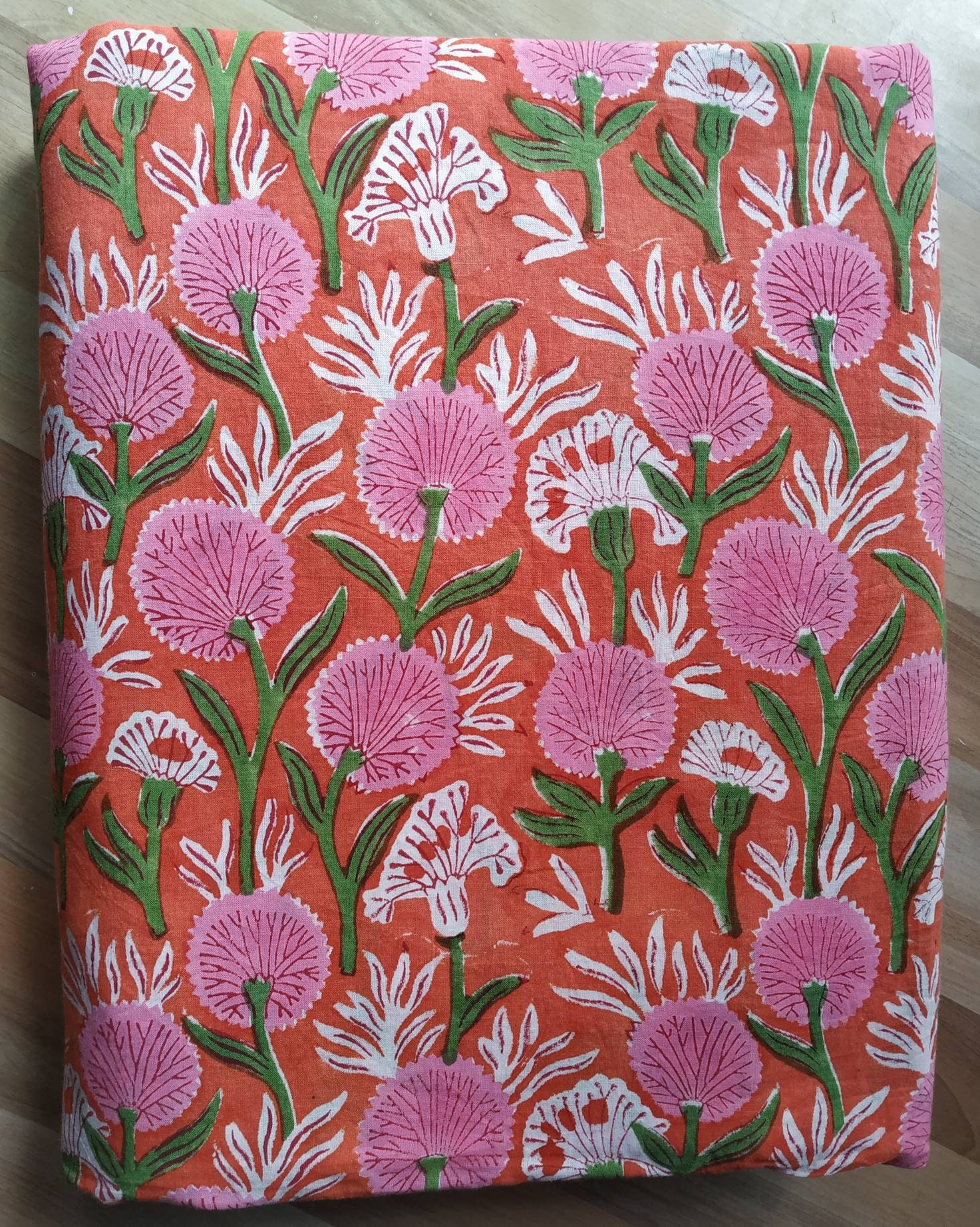 Beautiful Hand Block Print Pure Cotton Fabric - Etsy