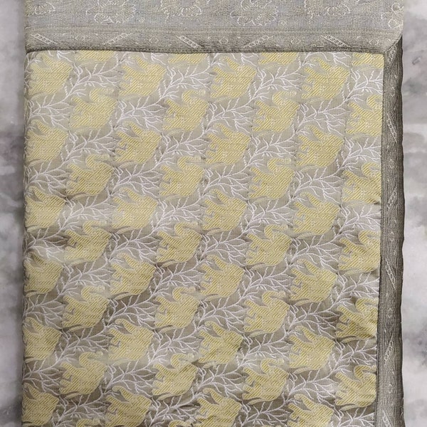 Indian Row Silk Beautiful Handmade Duvet Cover With Two Pillow Case ...