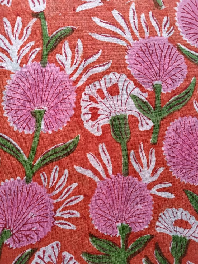 Beautiful Hand Block Print Pure Cotton Fabric - Etsy