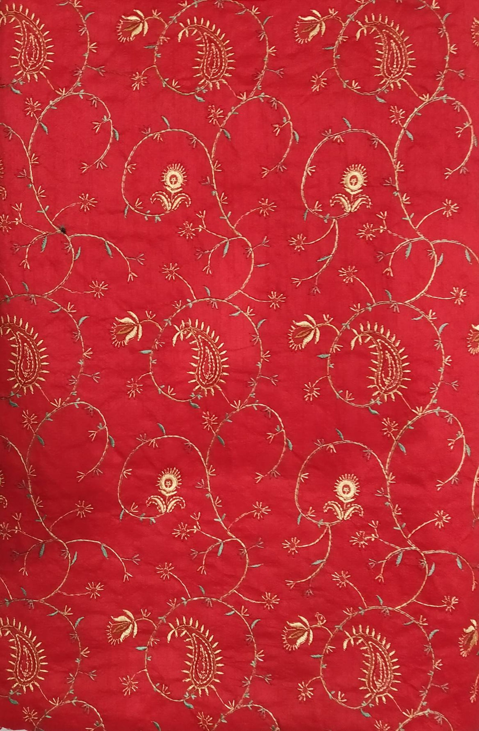 Indian Row Silk Beautiful Handmade Duvet Cover With Two Pillow | Etsy