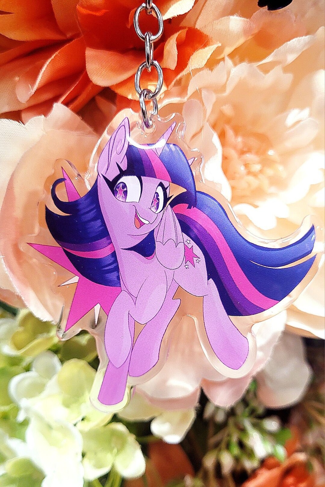 MLP Twilight Keychain - Etsy